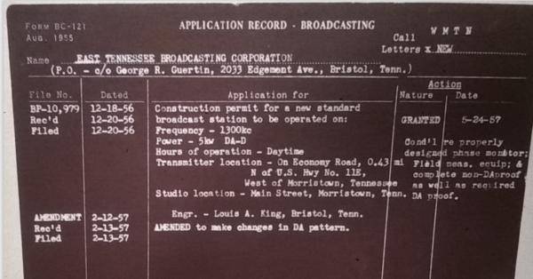 WCRK WMTN Diplexer - Kintronic Laboratories, Inc.